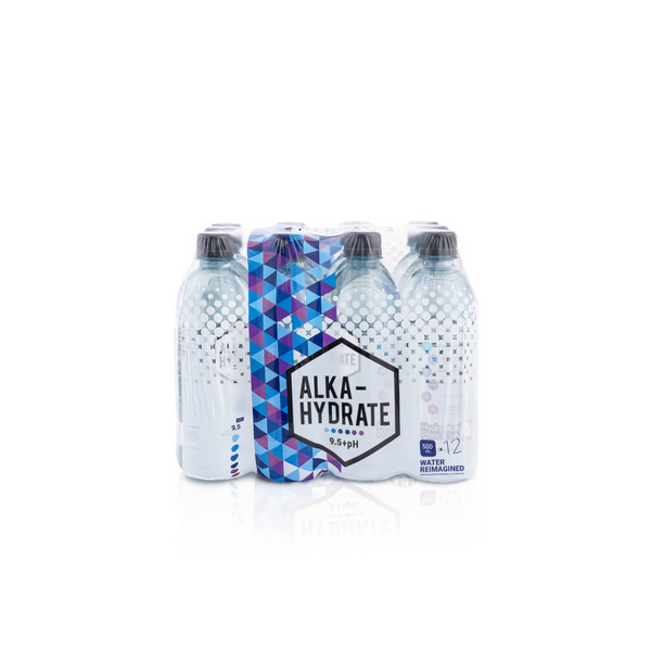 500 ML 9.5+pH Alkaline Water – Alka-Hydrate Water
