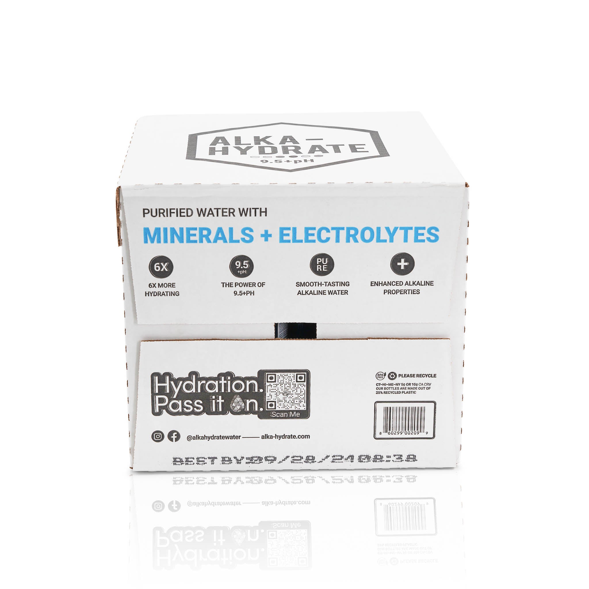 3 Liter 9.5+pH Alkaline Water – Alka-Hydrate Water